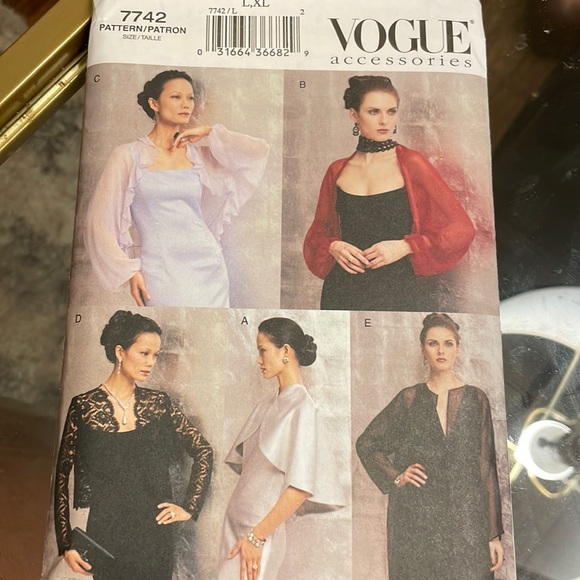 Vogue | Other | Vogue Sewing Pattern For Womans Formal Wraps | Poshmark